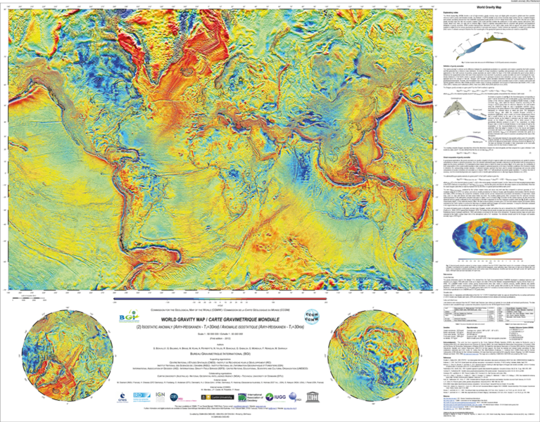 World Gravity Map project (WGM) – BGI